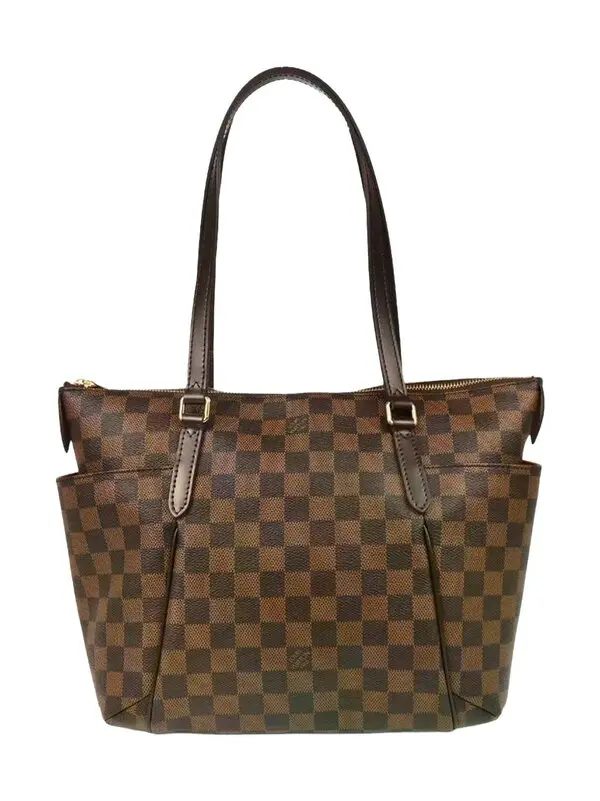 LOUIS VUITTON 2014 Damier Totally Pm Tote Bag - Brown
