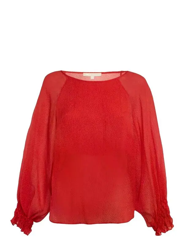 Maje Silk Blouse - Red