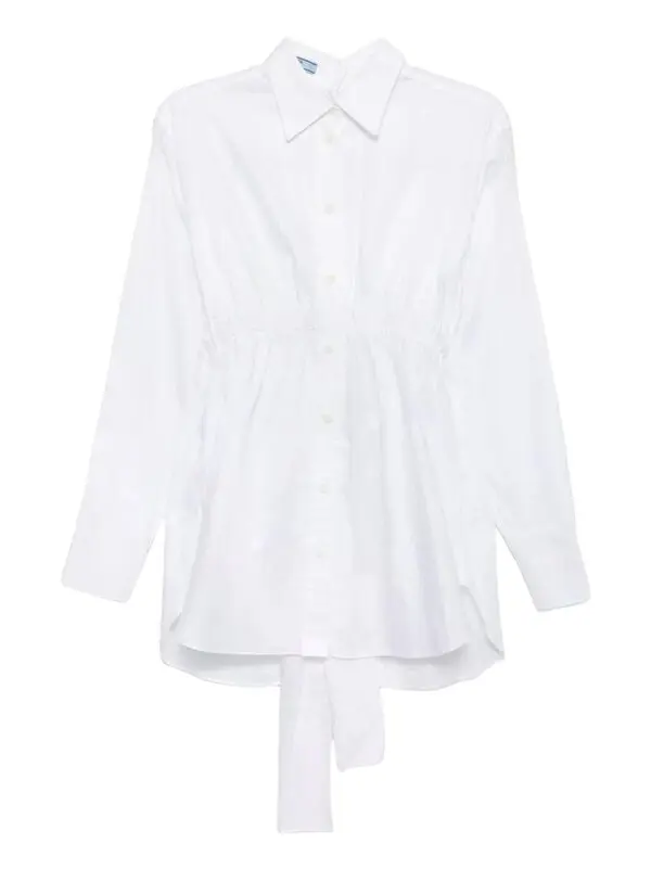 Prada 2018 Cotton Shirt - White
