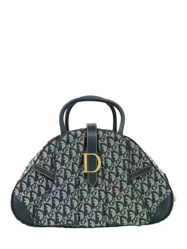 Dior 2001 Trotter Handbag - Blue