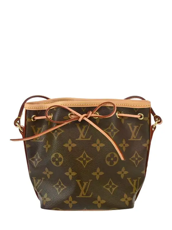 LOUIS VUITTON Nano Noé Bucket Bag - Brown