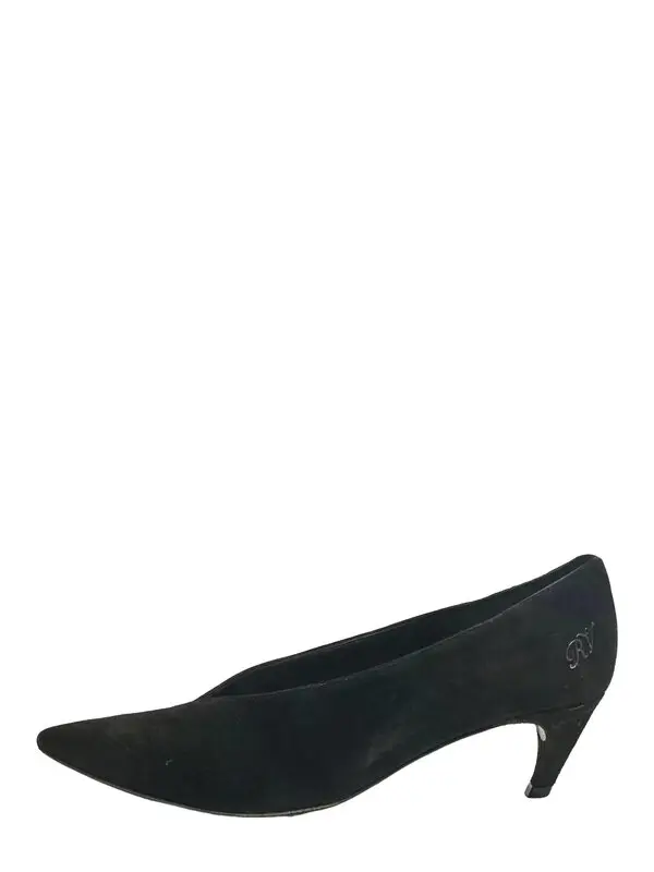 SERGIO ROSSI 70mm Suede Pumps - Black