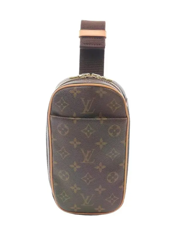 LOUIS VUITTON 2004 Ganju Crossbody Bag - Brown