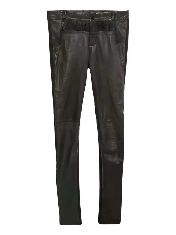 Maje Paneled Trousers - Black