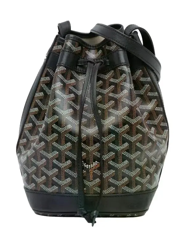Goyard 2019 Ine Petit Flot Bucket Bag - Black