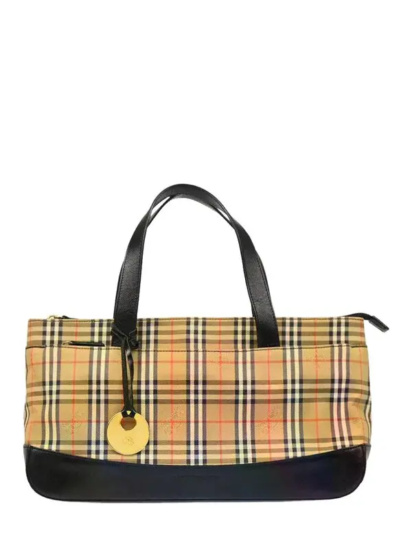 Burberry 1990-2000s House Check-patterned Tote Bag - Neutrals