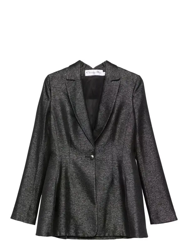 Dior 2010s Tailored Blazer - Black