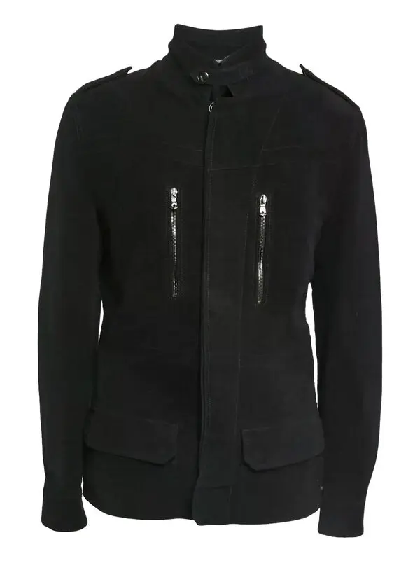 Dolce & Gabbana Zip-pockets Jacket - Black