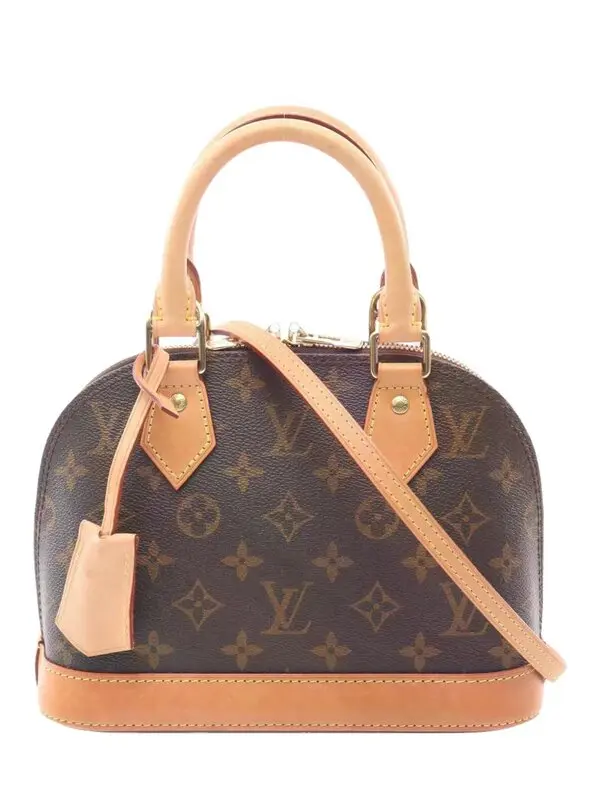 LOUIS VUITTON 2021 Alma Bb Handbag - Brown