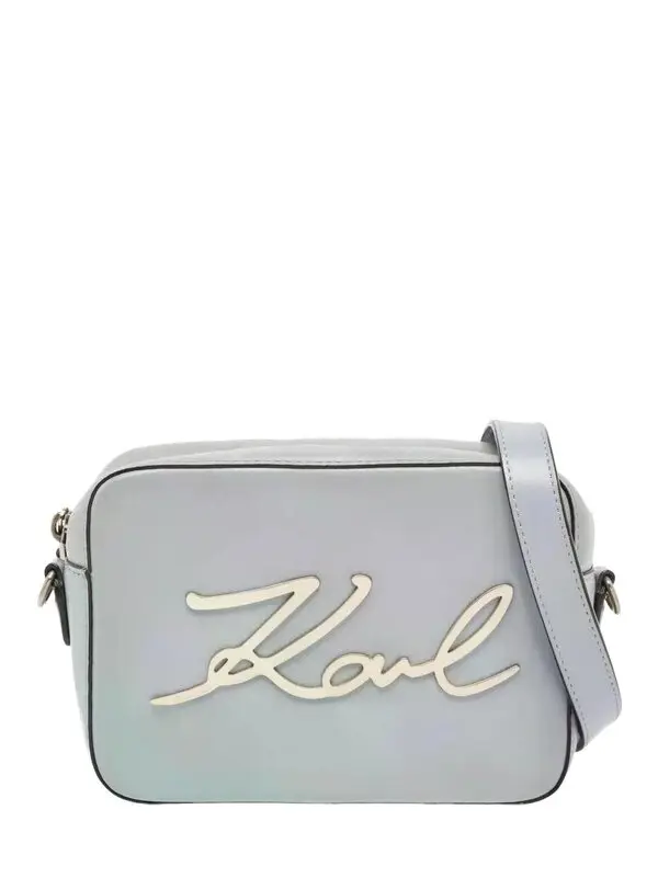 Karl Lagerfeld K/signature Crossbody Bag - Blue