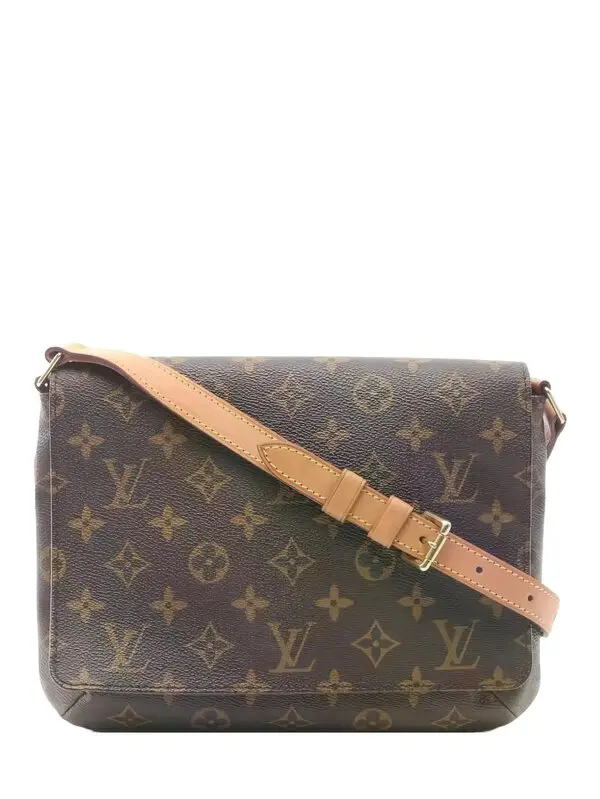 LOUIS VUITTON Musette Tango Shoulder Bag - Brown