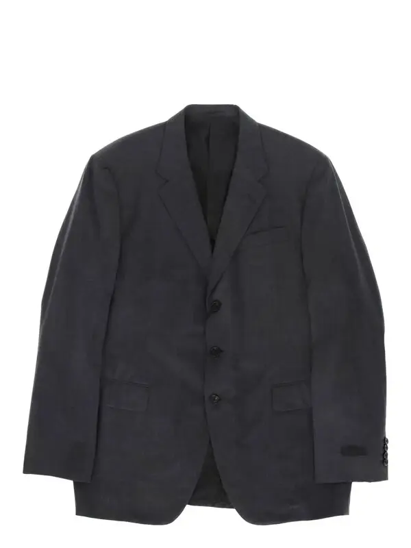 Prada 2000s Wool Blazer - Grey
