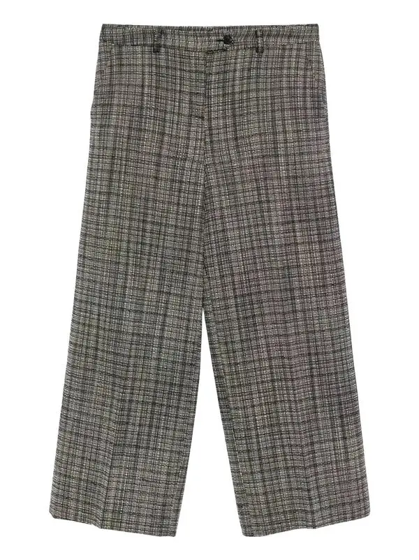 Dior 2010s Tweed Trousers - Black