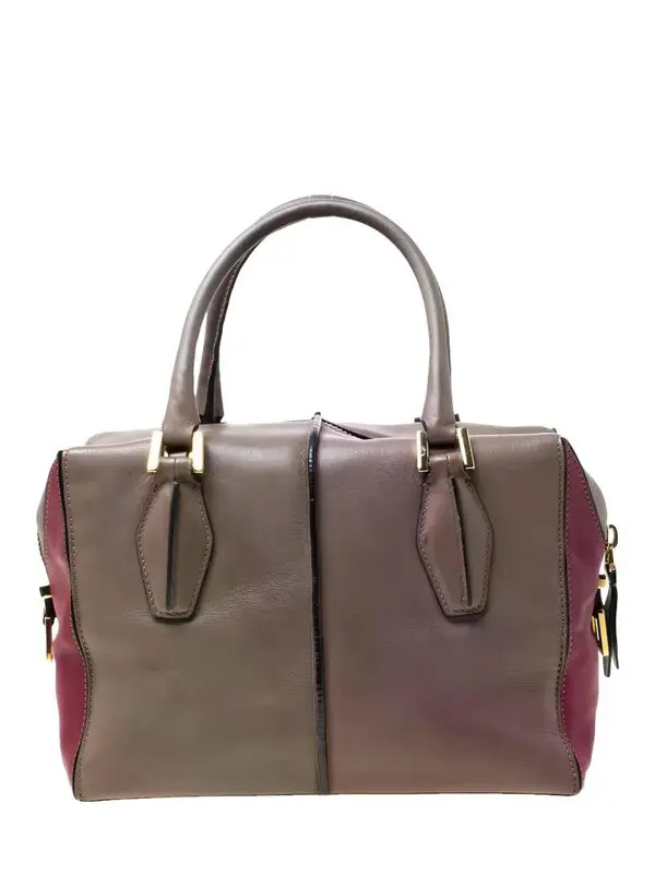 TOD'S D-styling Tote Bag - Brown