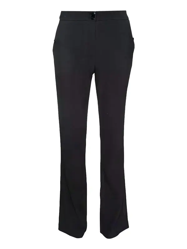 Emporio Armani Minute Dots Tailored Trousers - Black