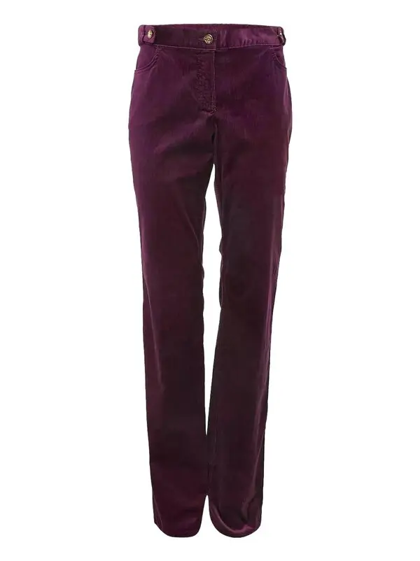 Roberto Cavalli Corduroy Trousers - Purple