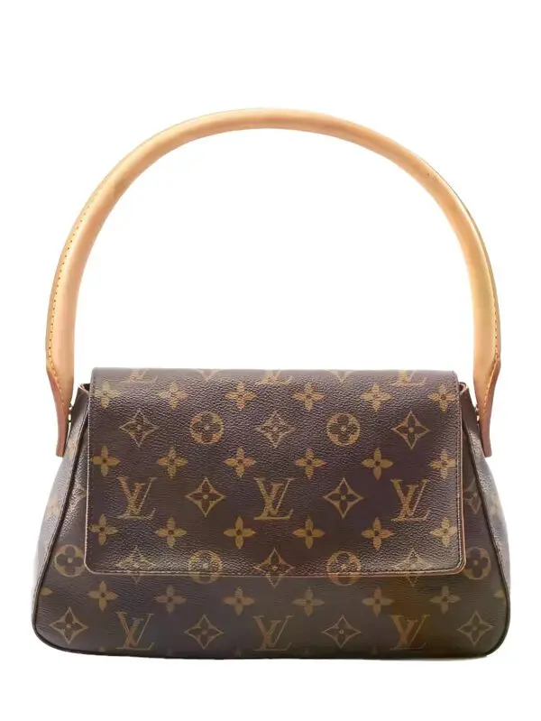 LOUIS VUITTON Mini Looping Monogram Handbag - Brown