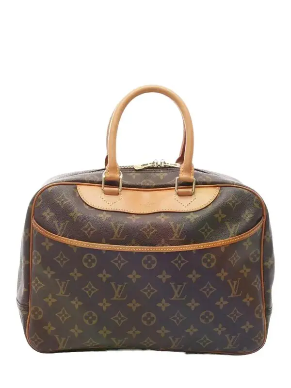 LOUIS VUITTON 1995 Deauville Handbag - Brown