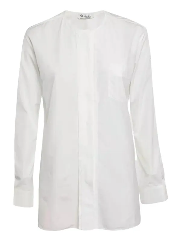 Loro Piana Button-front Pocket Shirt - White