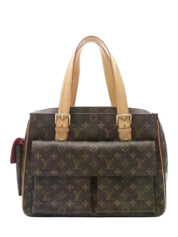 LOUIS VUITTON 2003 Multi-priest Handbag - Brown