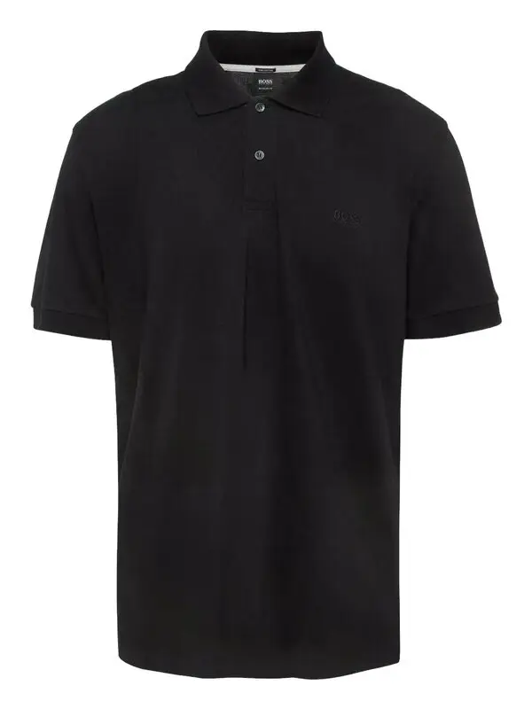 BOSS Pre-owned Cotton Polo Shirt - Black