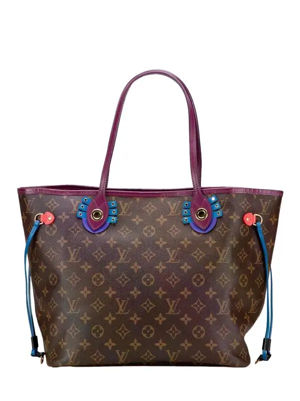 LOUIS VUITTON Monogram Totem Neo Neverfull Mm Tote Bag - Brown