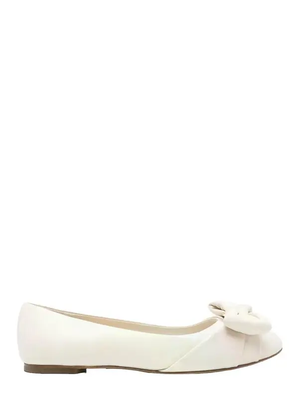 FERRAGAMO Varina Ballerina Shoes - White