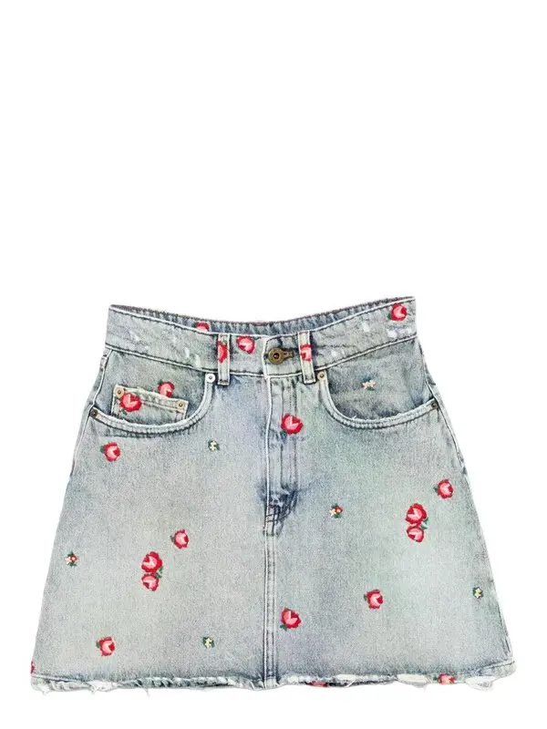 Miu Miu Pre-owned 2019 Denim Skirt - Blue