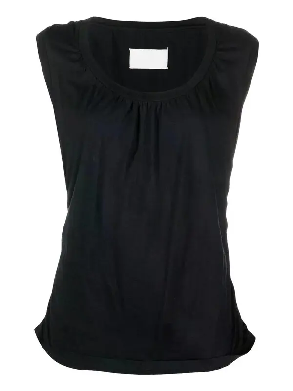 Maison Martin Margiela 1990s Sleeveless Tank - Black