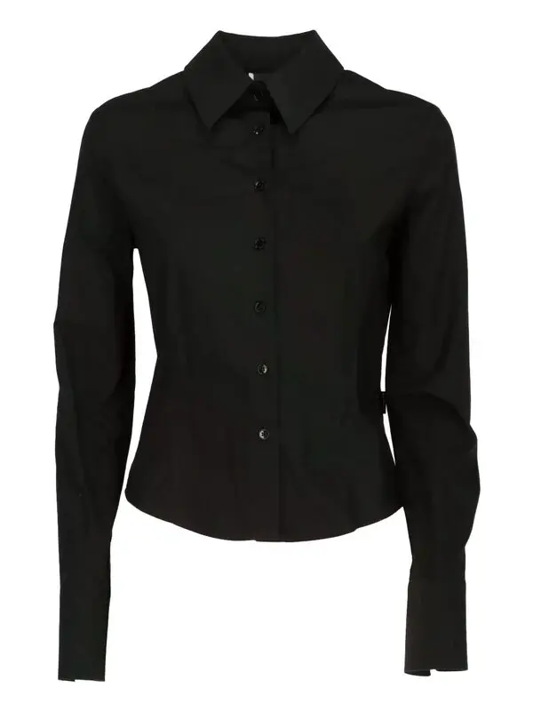 Versace 2000s Button-up Shirt - Black