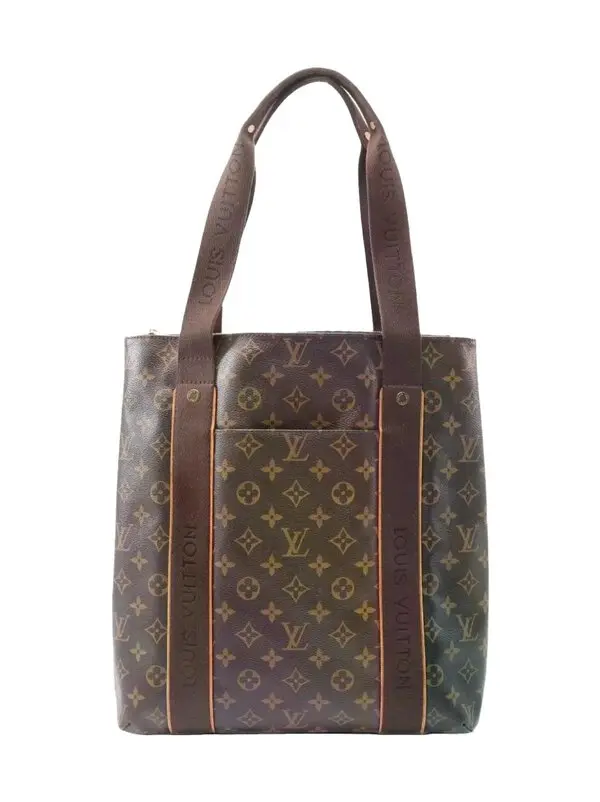 LOUIS VUITTON 2008 Hippopotamus Monogram Tote Bag - Brown