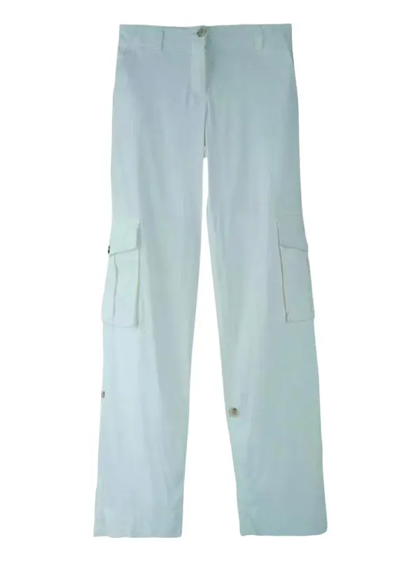 Theory Linen Cargo Pants - White
