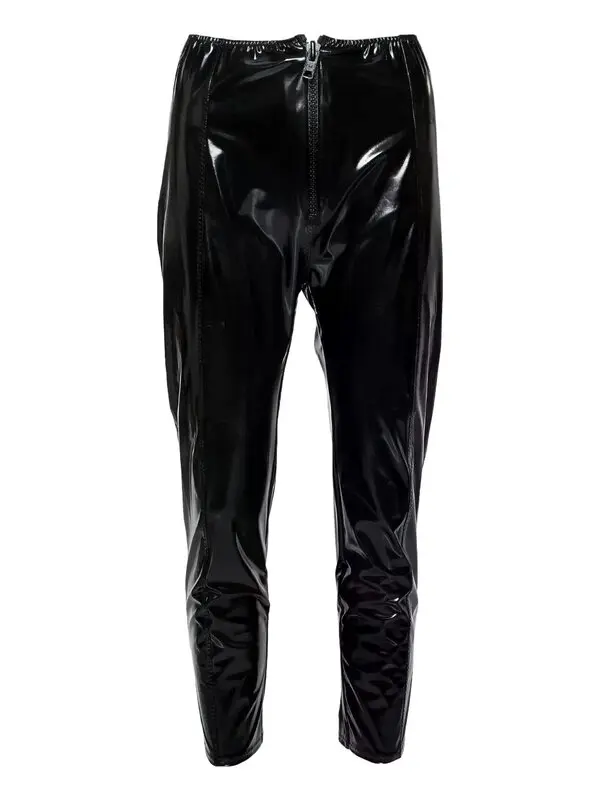 Lisa Marie Fernandez Faux-leather Trousers - Black