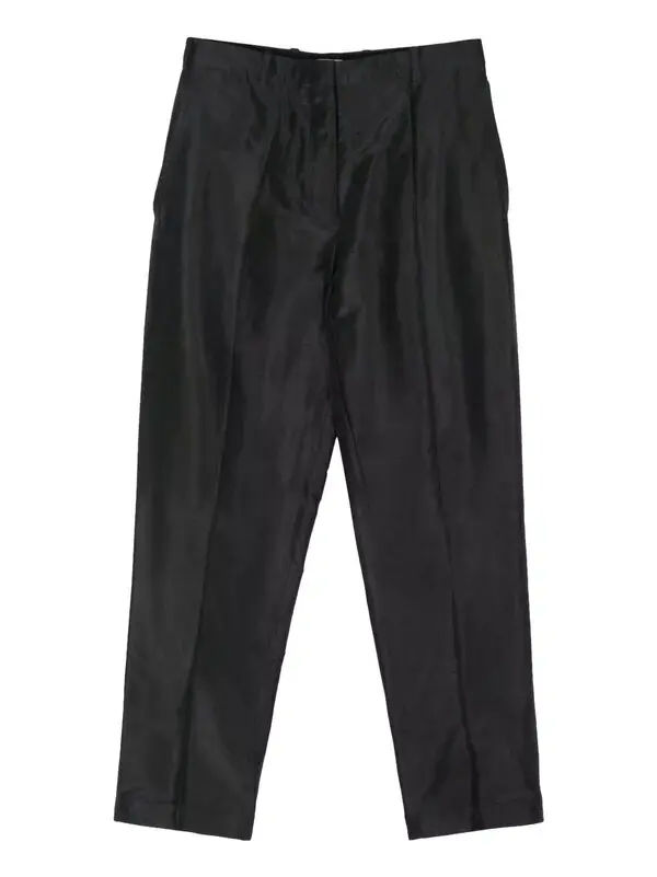 Hermès 2010s Slim-cut Trousers - Black