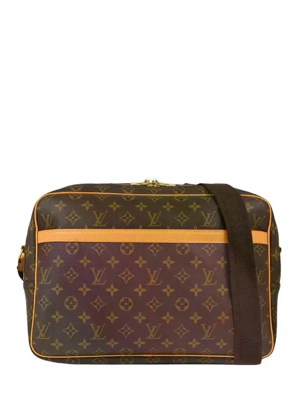 LOUIS VUITTON 1998 Reporter Gm Monogram Shoulder Bag - Brown