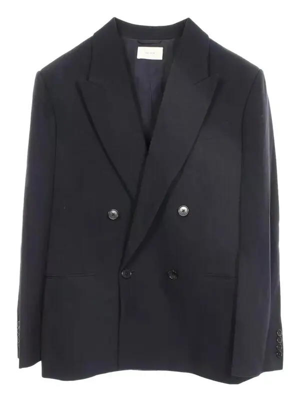 THE ROW Sandon Double-breasted Blazer - Blue