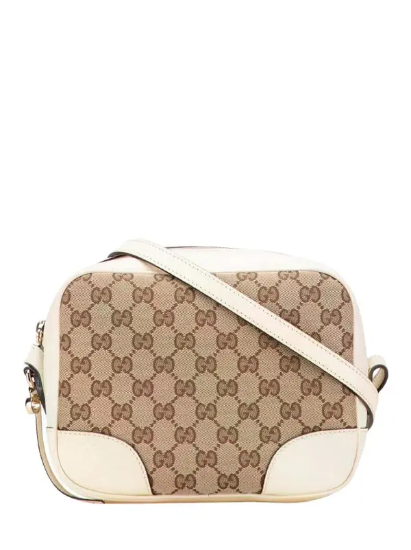 Gucci Gg Canvas Bree Crossbody Bag - Brown