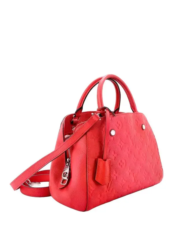 LOUIS VUITTON Montaigne Bb Satchel - Red