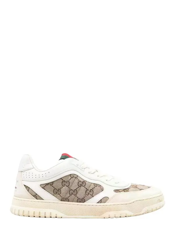 Gucci Panelled Sneakers - White