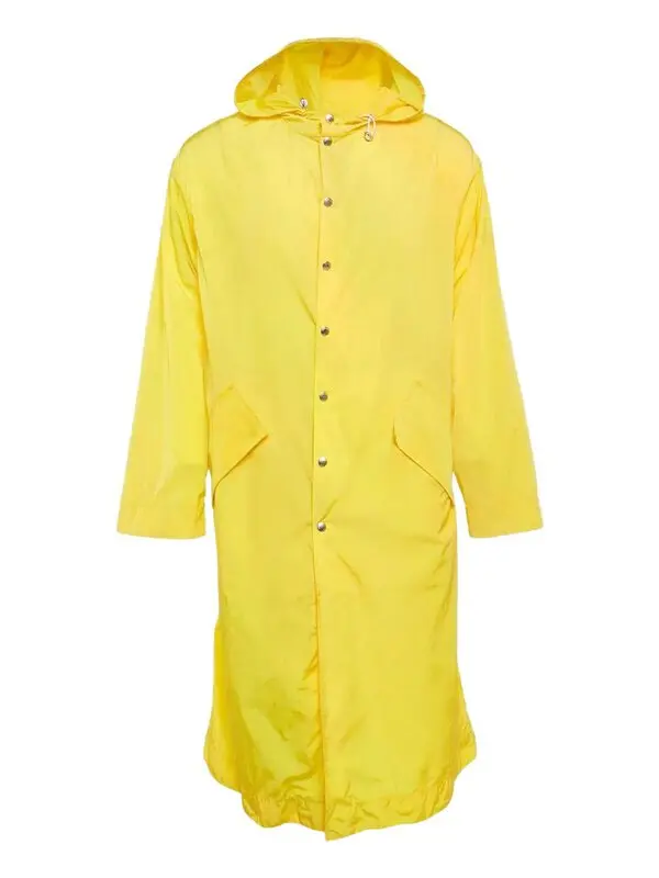 Kenzo Hooded Raincoat - Yellow