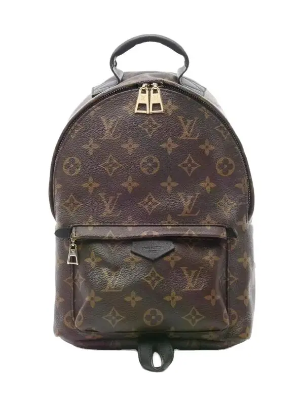 LOUIS VUITTON 2016 Palm Springs Pm Backpack - Brown