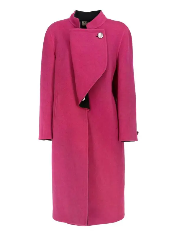 A.N.G.E.L.O. VINTAGE CULT 1980s Overlapping-panel Coat - Pink