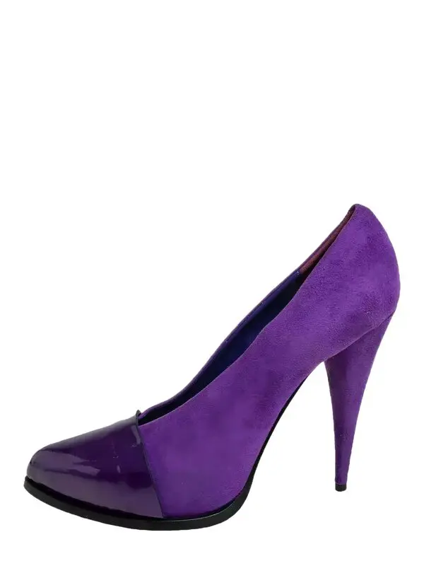 Givenchy 120mm Suede Pumps - Purple