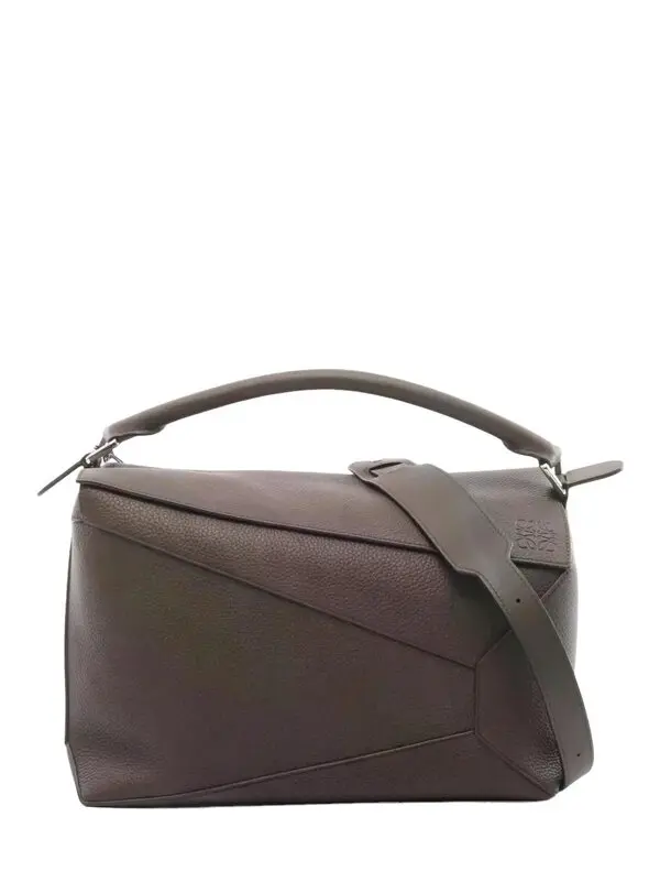 Loewe Large Puzzle Handbag - Brown