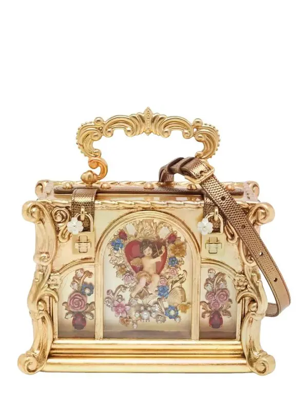 Dolce & Gabbana Angel Cherub Tote Bag - Gold