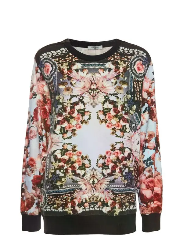 Givenchy Roses Birds Paradise Sweatshirt - Pink