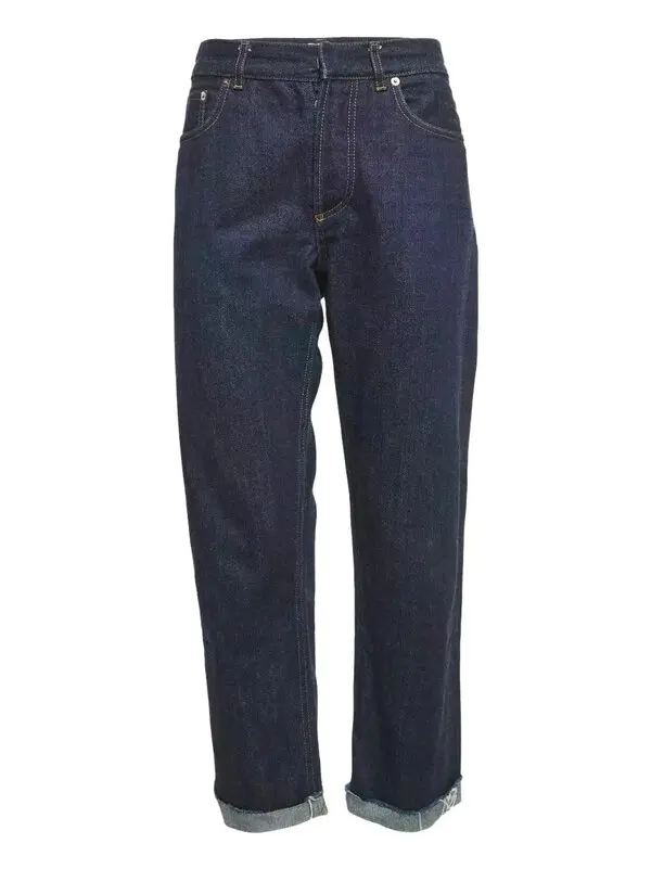 Dior Pre-owned Concealed-fastening Jeans - Blue