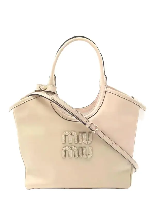 Miu Miu 2010s Ivy Tote Bag - Neutrals