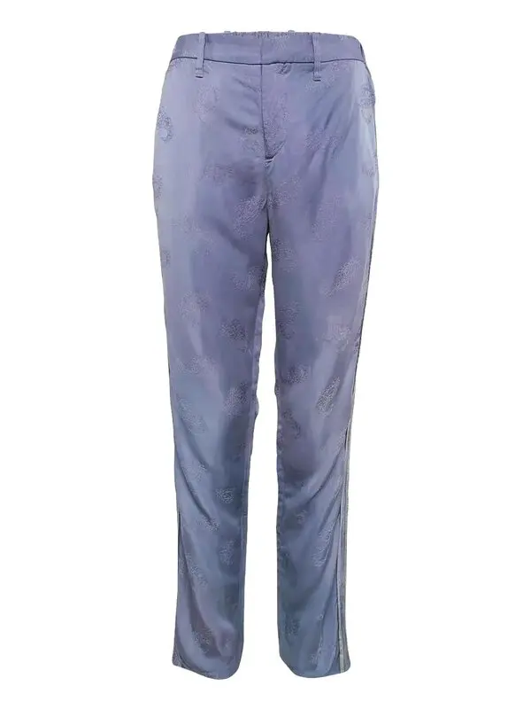 Zadig&Voltaire Paisley Stripe Trousers - Purple