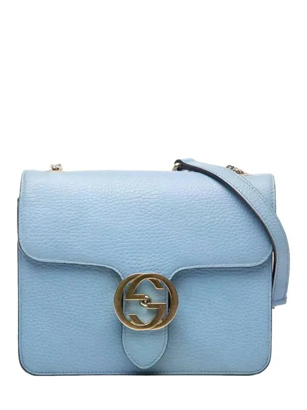 Gucci Small Interlocking G Crossbody Bag - Blue